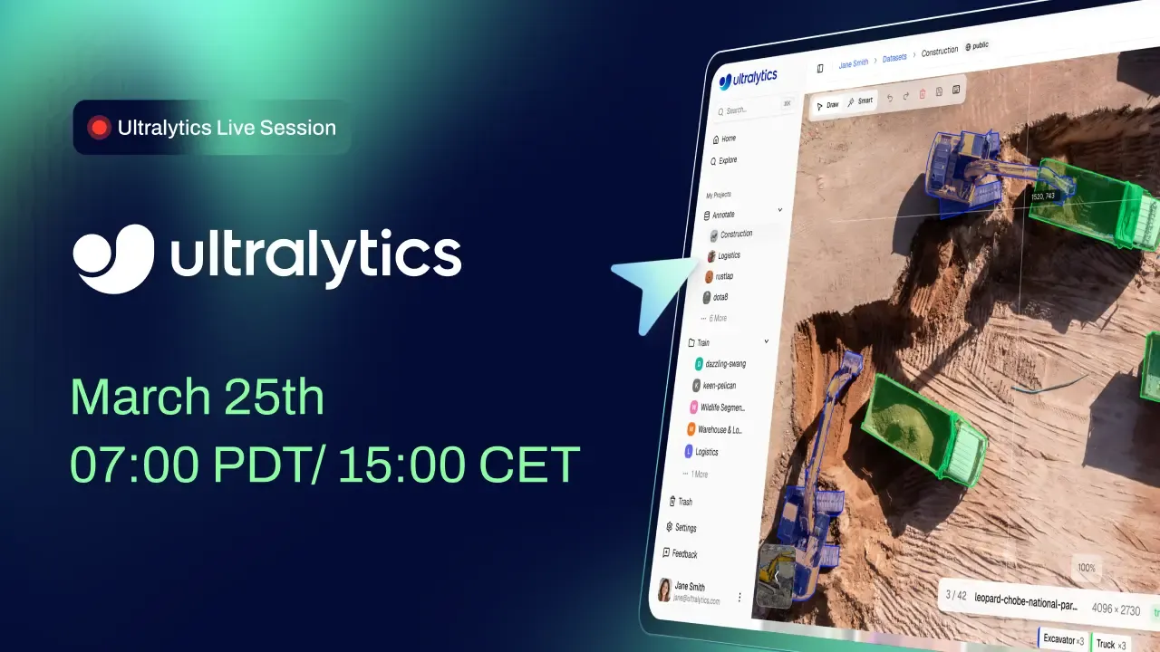 Ultralytics Platform Launch — Live Demo Session 21 | Ultralytics
