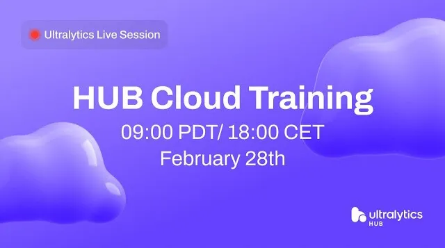 New Cloud Training on Ultralytics Platform — Feature Recap | Ultralytics